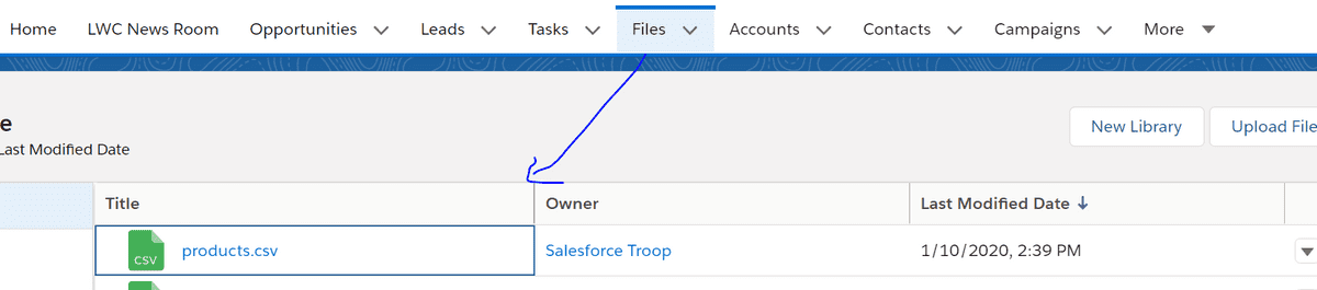 Custom File Upload Using LWC